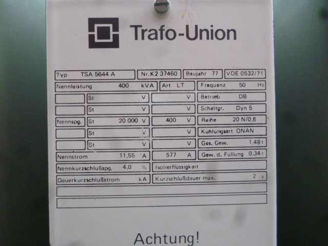 Trafo-Union #K237460 - EES Trafoexpert Nord GmbH